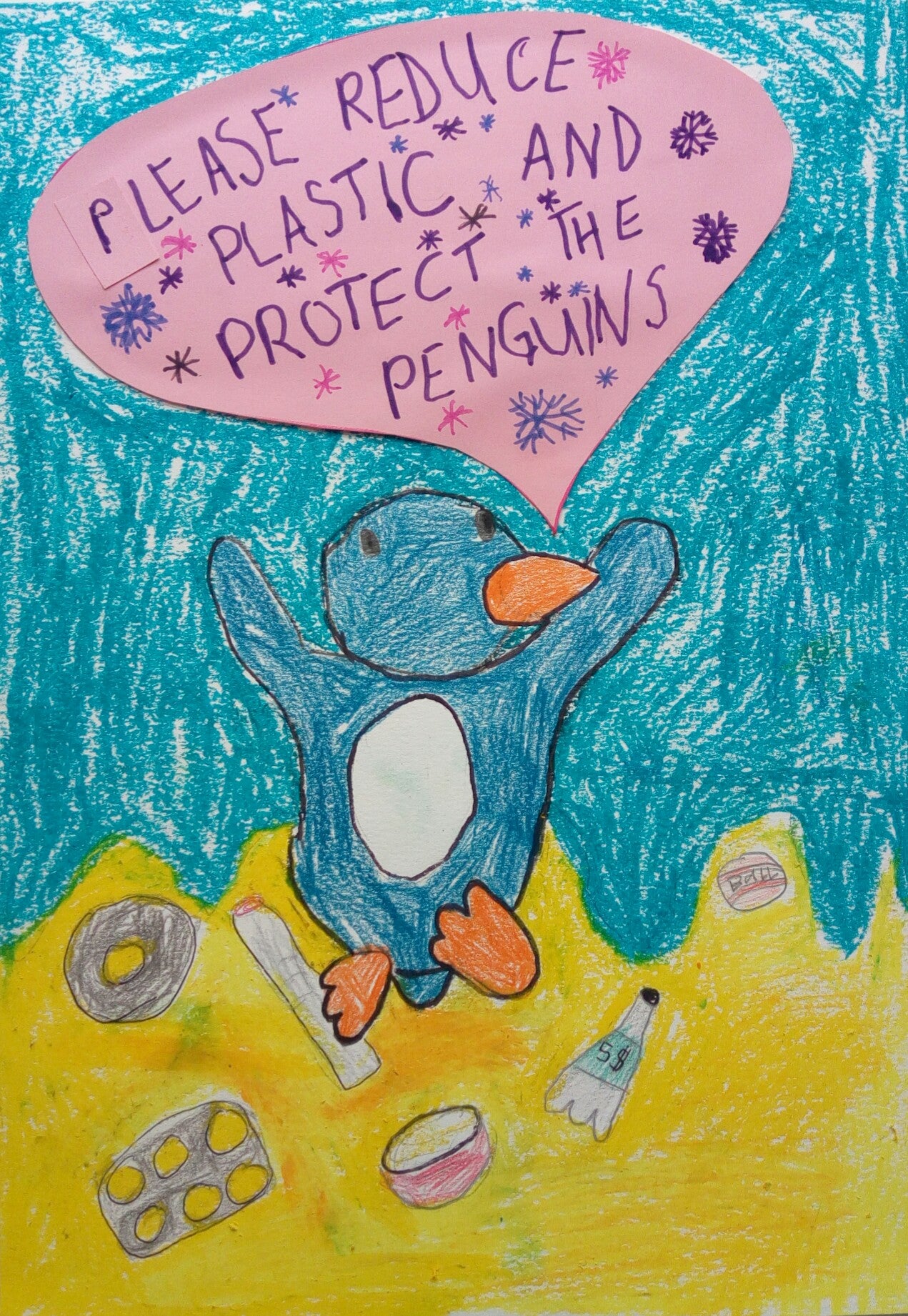 Protect the Penguins Poster: Competition winners - Eco Kids Planet