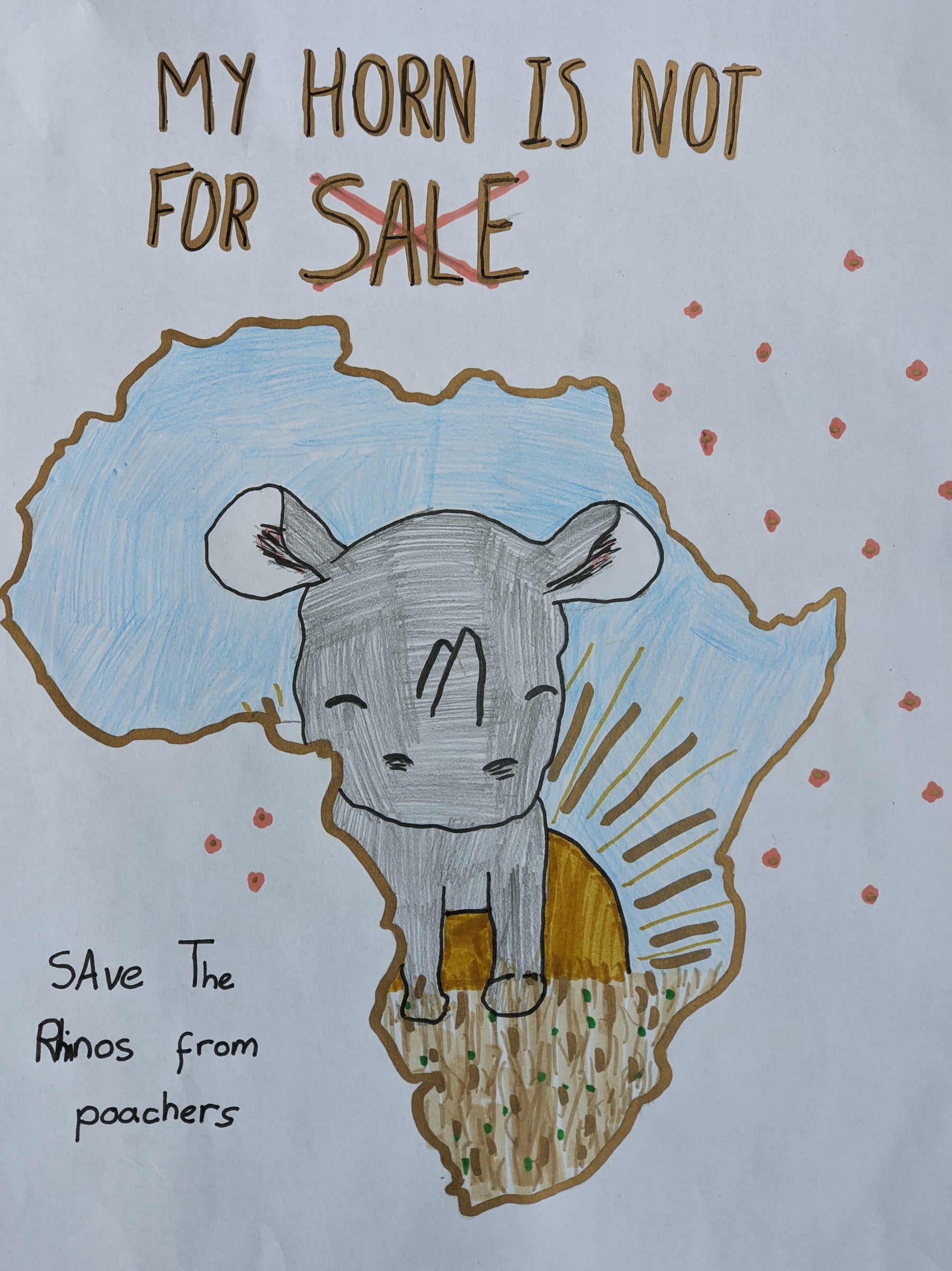 Save the Rhino Poster Competition - Eco Kids Planet