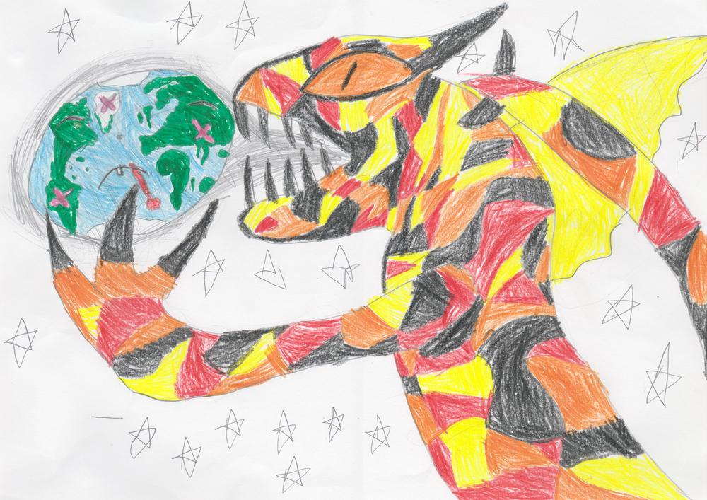 Monthly competition: Global Warming Monster - Eco Kids Planet