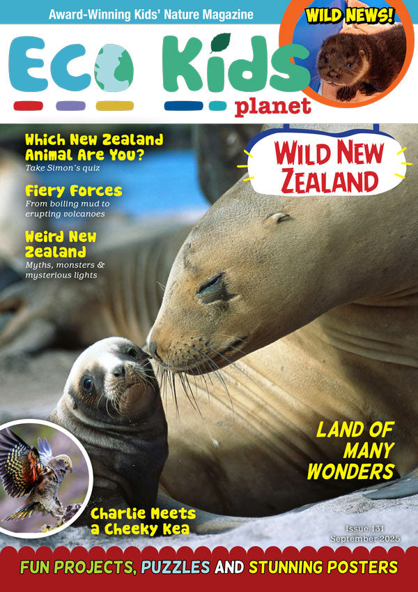 Kid's Nature Magazines – Issue 131 – Wild New Zealand - Eco Kids Planet