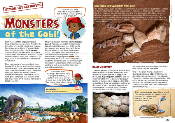 Kid's Nature Magazines - Issue 53 - The Gobi Desert - Eco Kids Planet