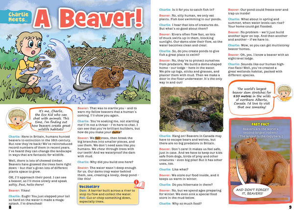 Kid's Nature Magazines – Issue 86 – Go Wild! - Eco Kids Planet